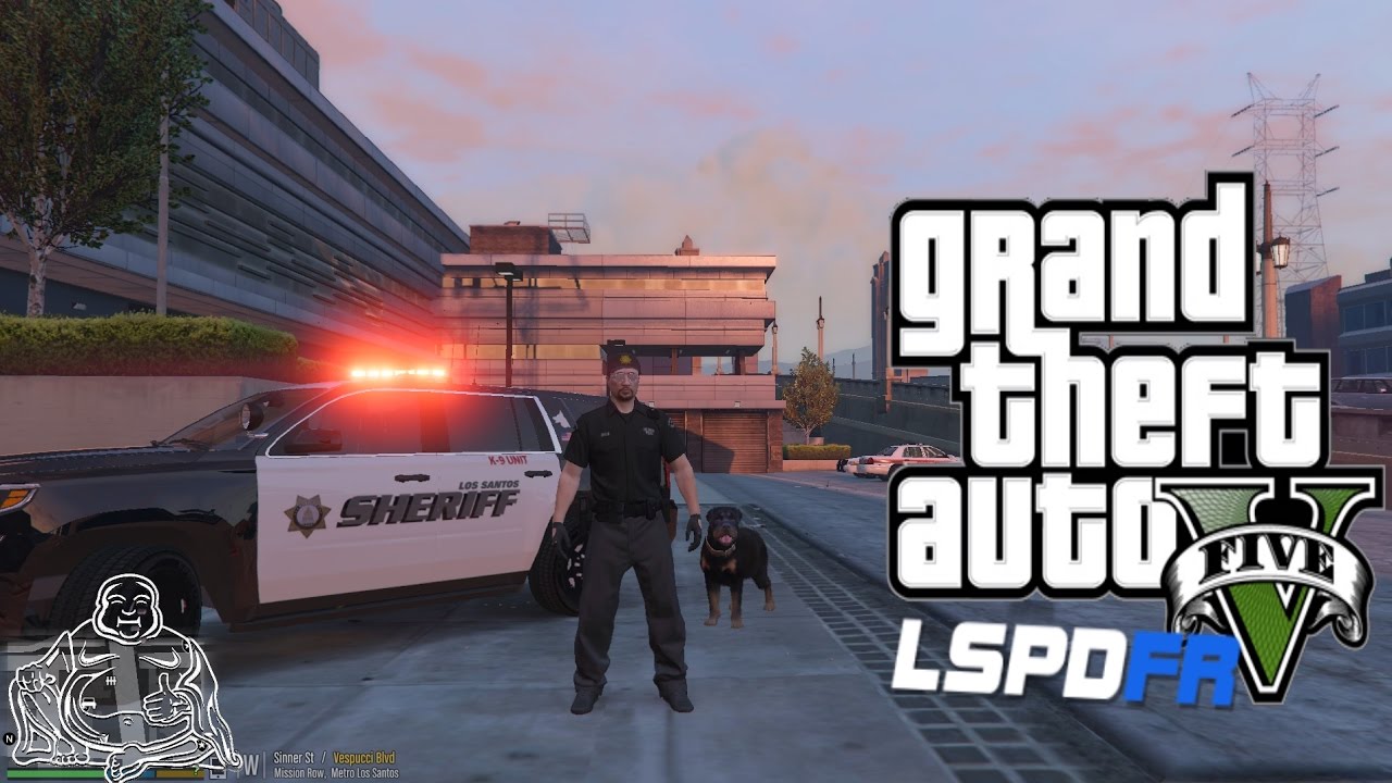 LSPDFR LIVE GTA 5 K9 SHERIFF PATROL "DRUG DOG!" POLICE PARTNER V2.0 How ...