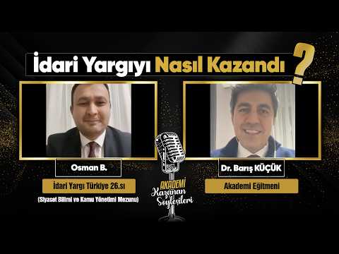 İdari Yargı'da Derece Yapmak | Hakimlik Sınavı Kazanan Söyleşileri 22