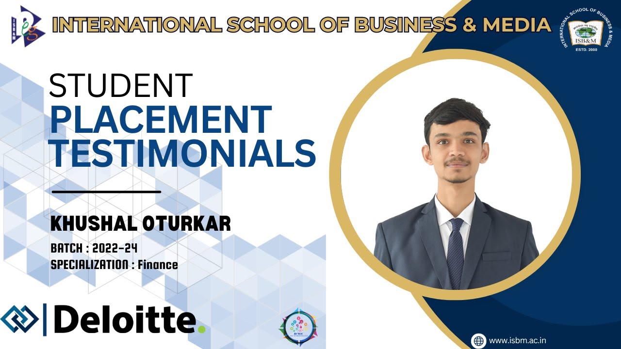 From Student to Professional: Inspiring Placement Testimonial - YouTube