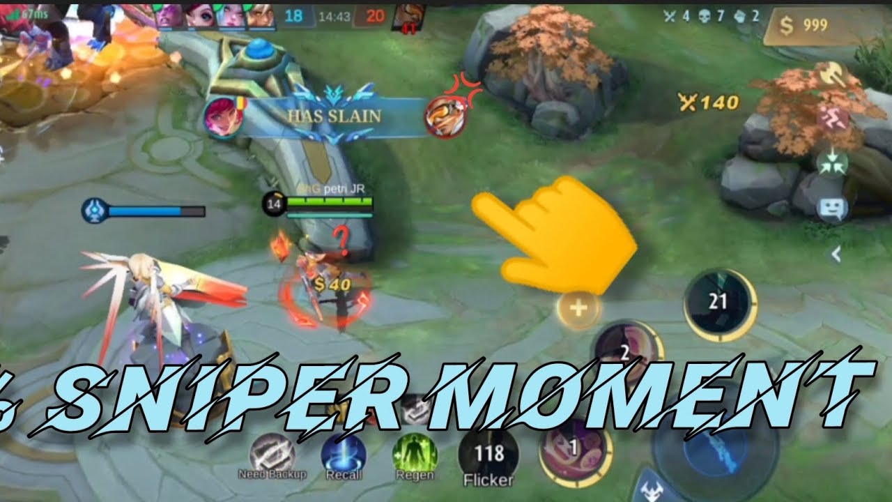 Sniper moment Beatrix Mobile Legends Season 27 - YouTube