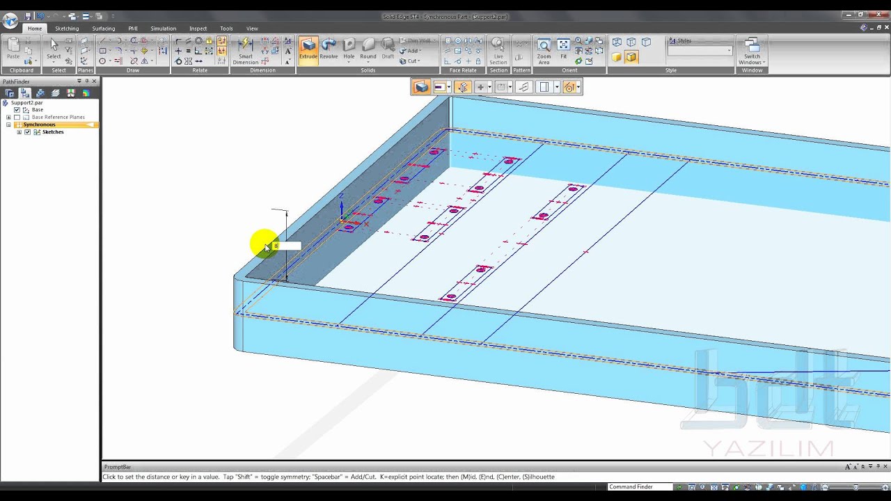 Solid Edge ST4 Virtual Assembly.mp4 - YouTube