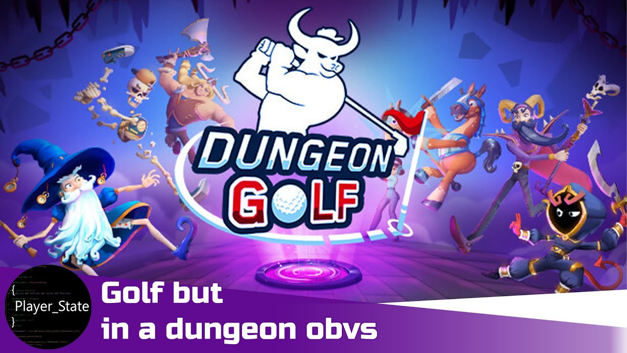 DUNGEON GOLF | Golf in a dungeon | Gameplay First Look - YouTube