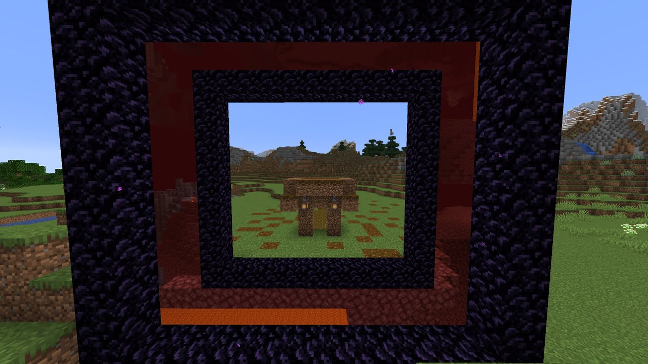 Making a cursed NOOB house in Non Euclidean Minecraft - YouTube