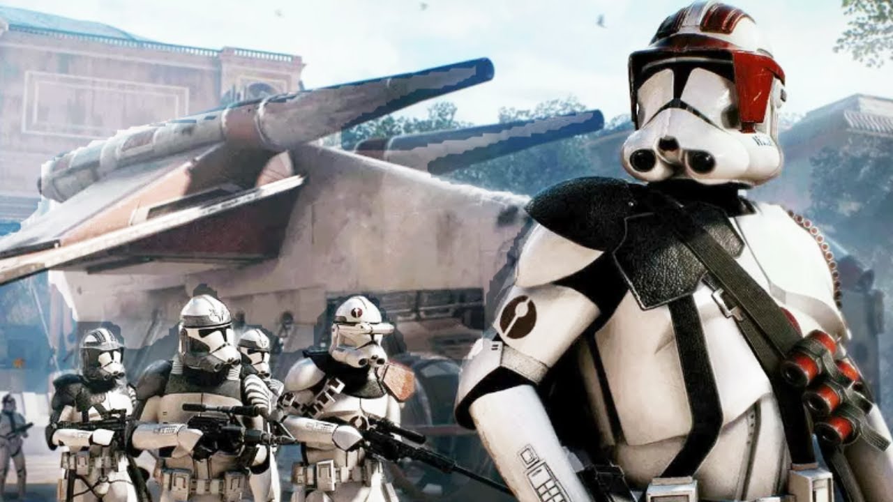 BATTLE OF NABOO: Clone Troopers vs CIS Battle Droids - Star Wars ...