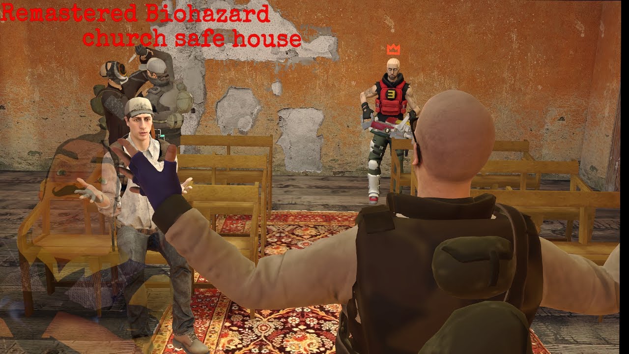 Remastered Biohazard part 5 church safe house - YouTube