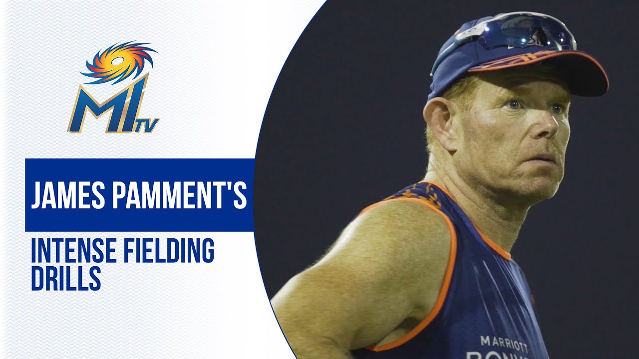 James Pamment's intense fielding drills | जेम्स पेमेंट की फील्डिंग ...