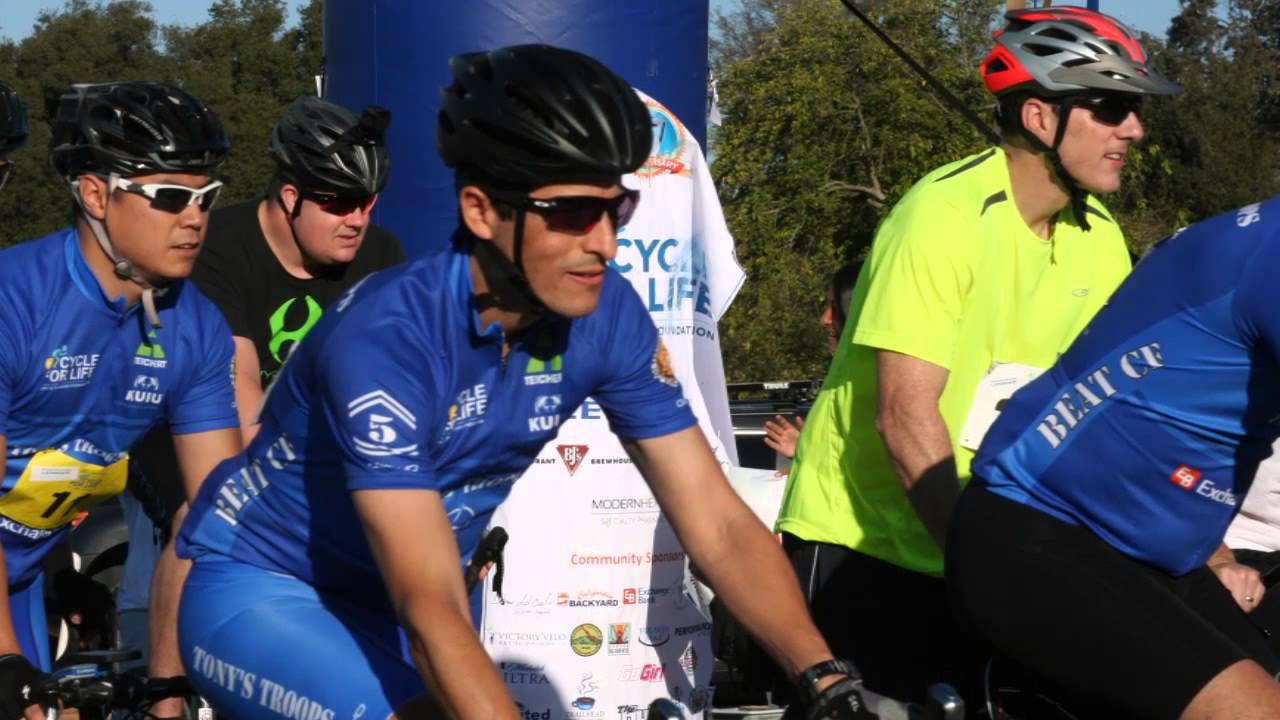 Cystic Fibrosis Cycle for Life 2015 - YouTube