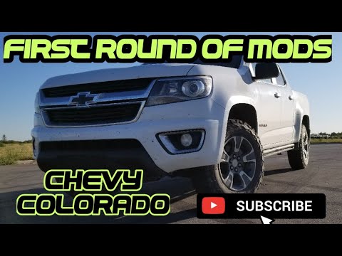 Summer 2020 update: first mods to do to the Chevy Colorado - YouTube