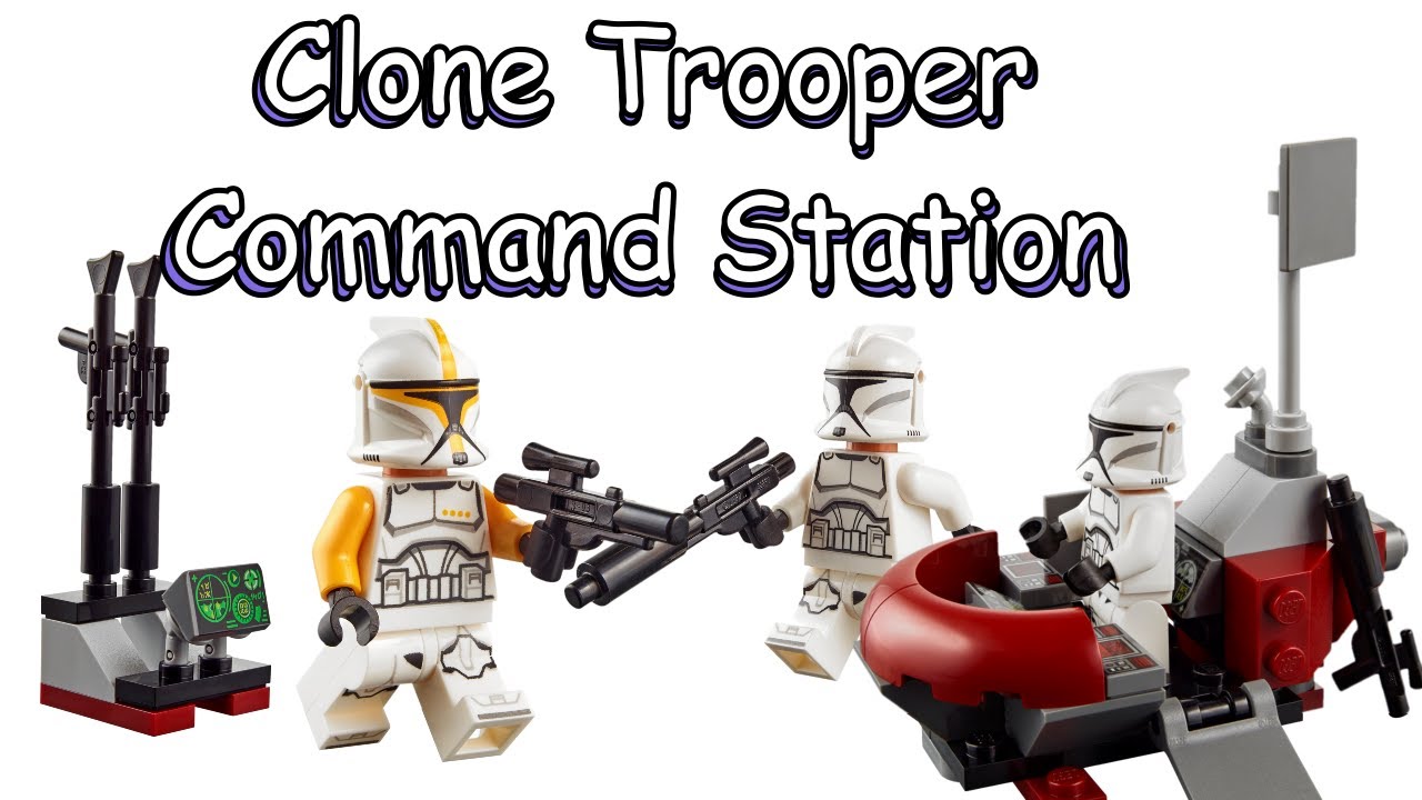 【LEGO】レゴスターウォーズ クローン・トルーパー™ 指令ステーション40558 Clone Trooper™ Command ...