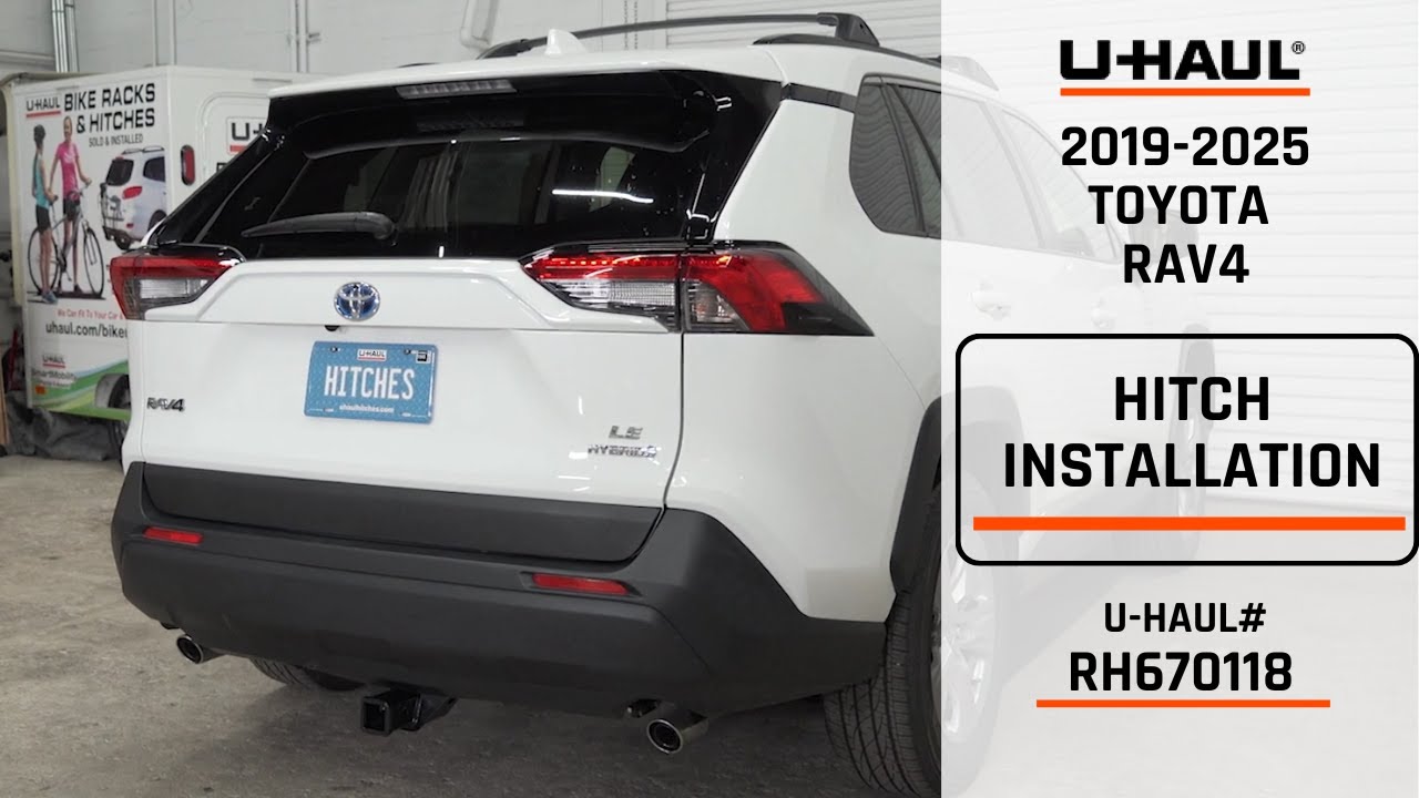 2019-2025 Toyota RAV4 | U-Haul Trailer Hitch Installation | B&W ...