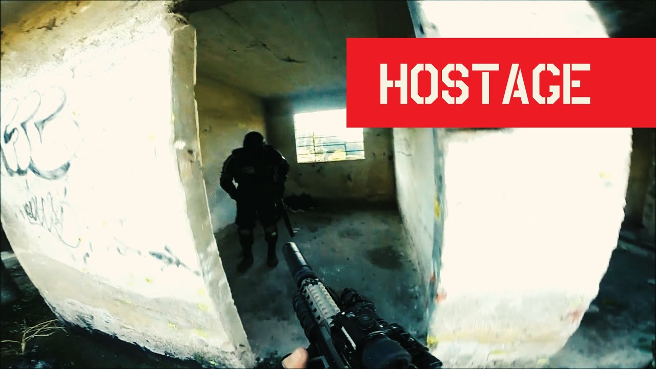 Capture the hostage - Paintball CQB - Milsim - YouTube