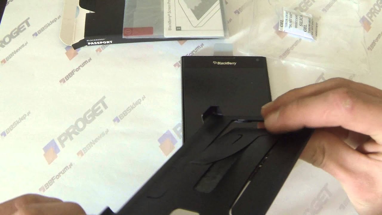 BlackBerry Passport - Flex Shell - YouTube