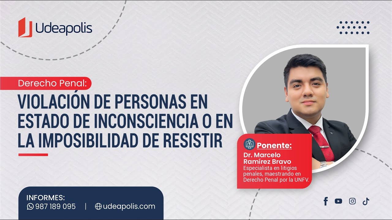 Violación de Personas en Estado de inconsciencia o en la Imposibilidad ...