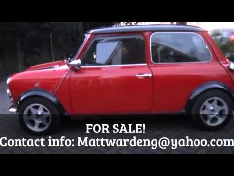 FOR SALE! 1982 Austin Mini City E. - YouTube
