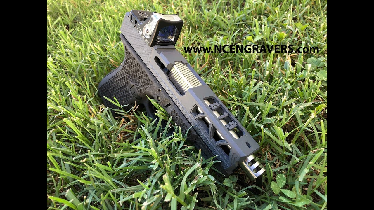 NCEngravers.com - Glock 19 - Laser Cut - YouTube