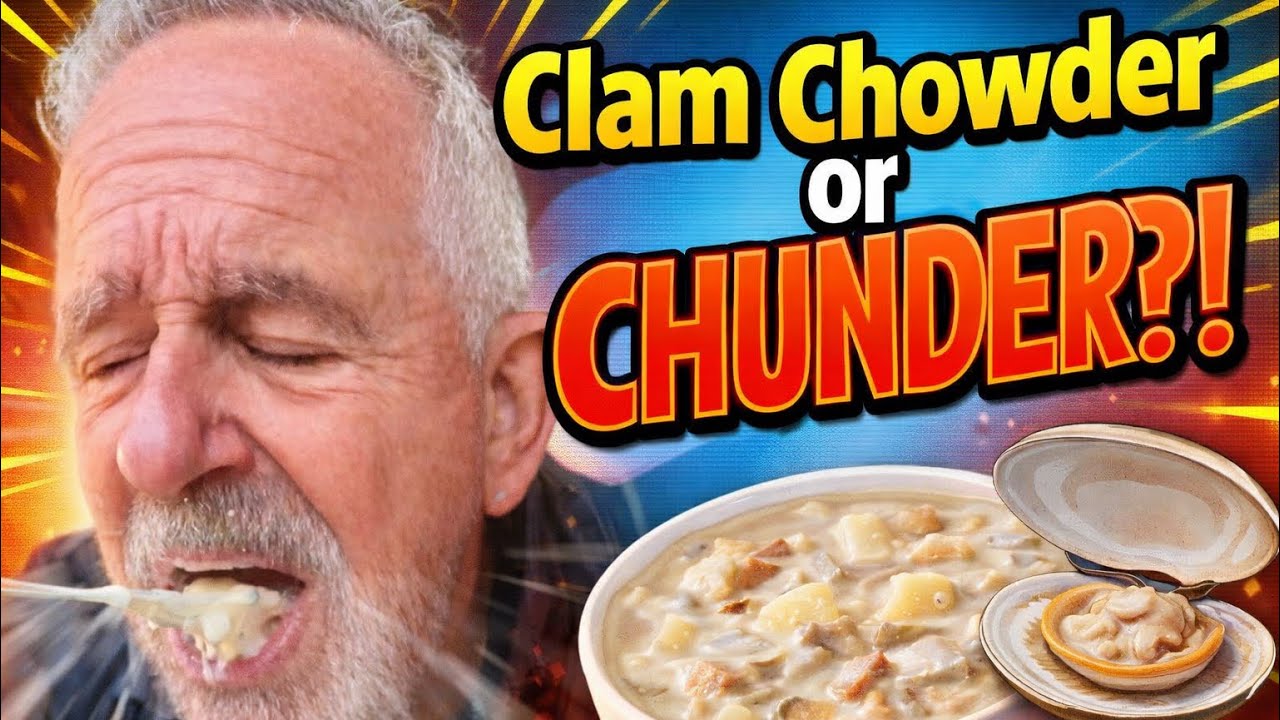 Trying SF’s Pier 39 Clam Chowder for the first time - YouTube