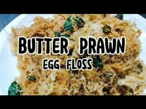 Butter Prawn | Dry Butter Prawns | Egg Floss - YouTube