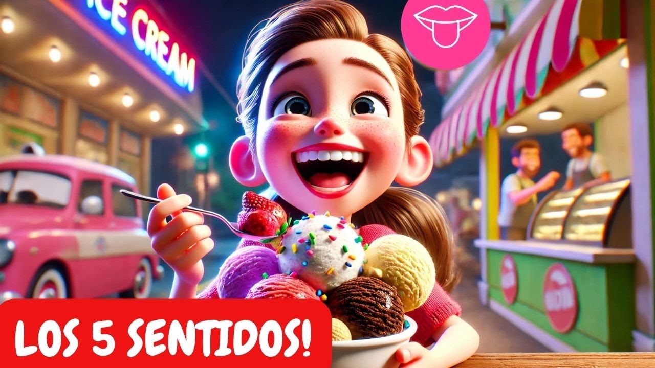 ¡DESCUBRE LOS 5 SENTIDOS CON UNA CANCIÓN DIVERTIDA PARA NIÑOS! - YouTube