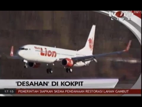 Skandal DESAHAN MESRA Copilot Di Dalam Pesawat Lion Air ~ Berita Terkini 20 November 2015