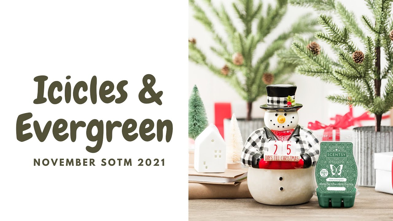 November Scent Of The Month | Icicles & Evergreen - YouTube
