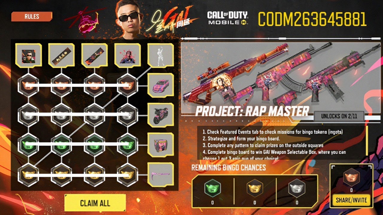 UNLOCK 10 EPIC REWARDS FOR FREE | PROJECT RAP MASTER - YouTube