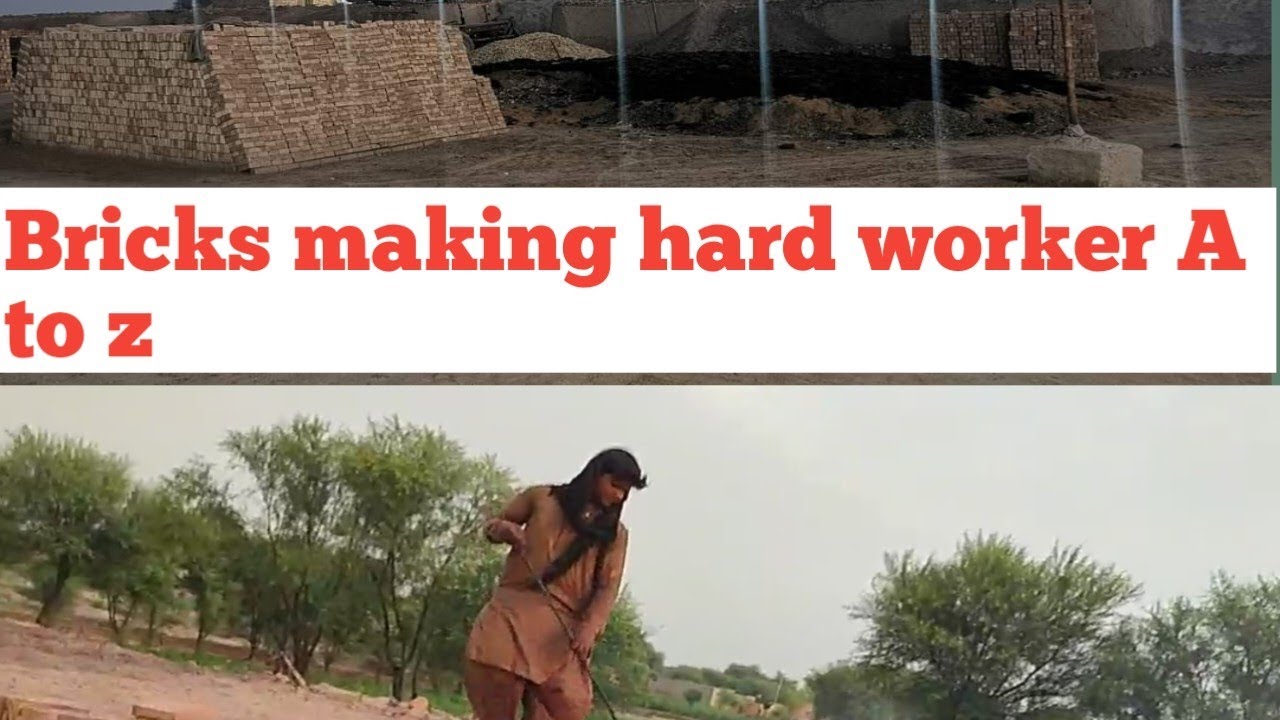 how to make bricks klin in Pakistan hardworking - YouTube
