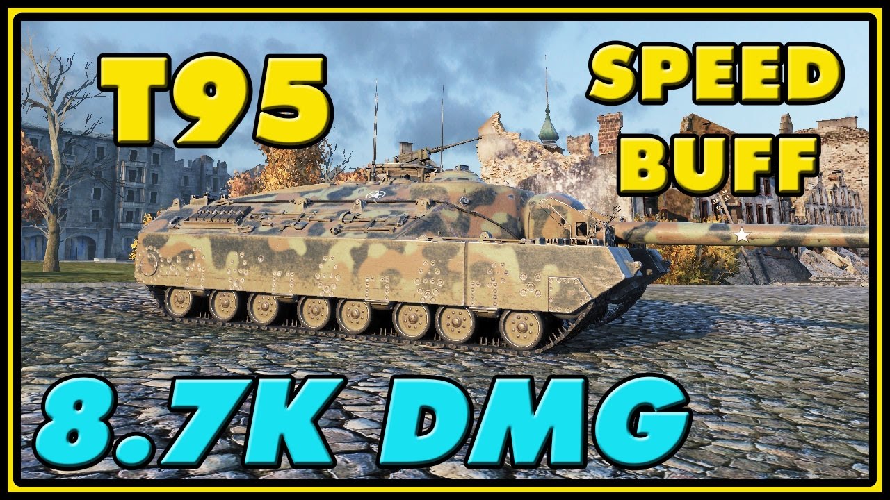 World of Tanks | T95 - 7 Kills - 8.7K Damage - YouTube