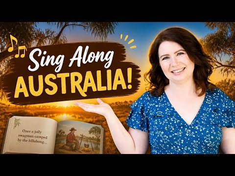 Waltzing Matilda read aloud book and a song - YouTube