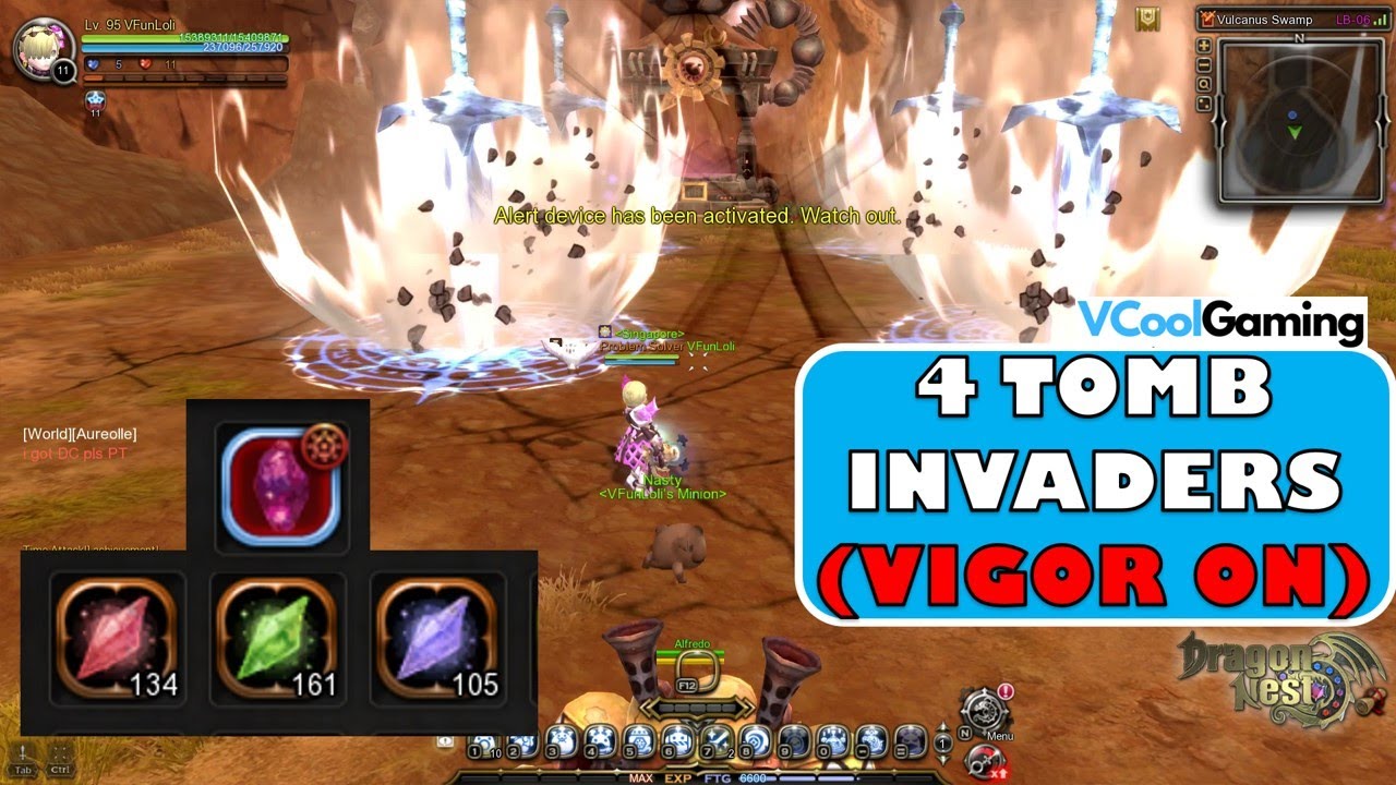 Dungeon Hunt Vlog 74: 4 Tomb Invaders in 4 Days Subs Hunt (Vigor On ...