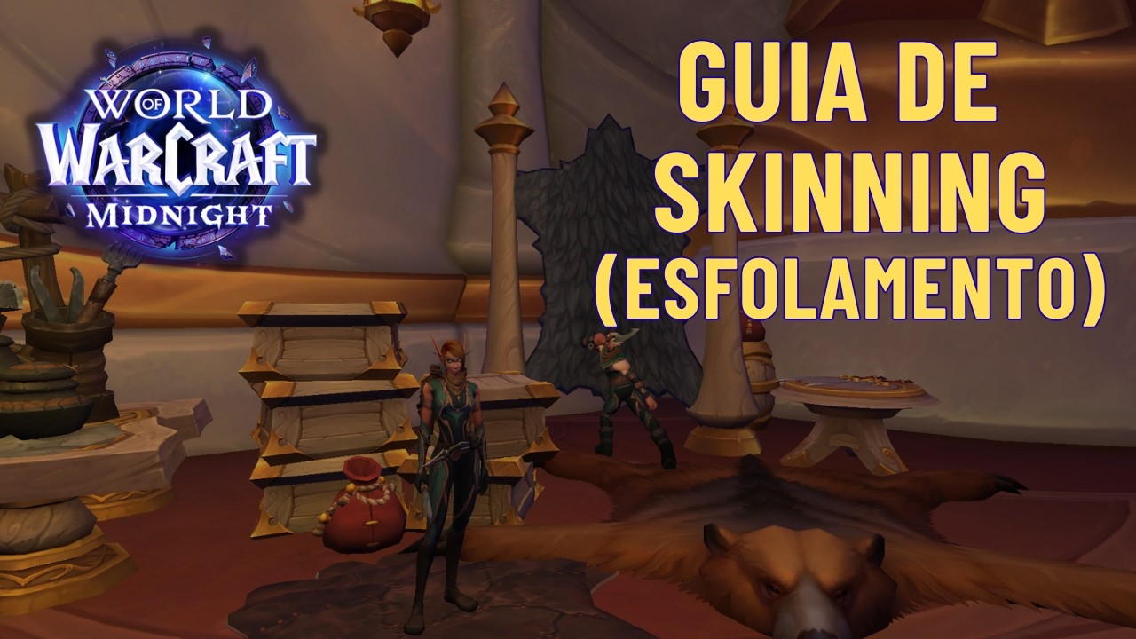 Guia de Profissão de Coleta em Midnight: Skinning (Esfolamento) - YouTube