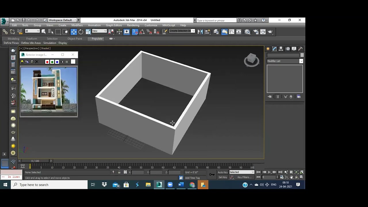 3DS MAX, CLASS 2, PART-1 | BHAGWAN SIR - YouTube