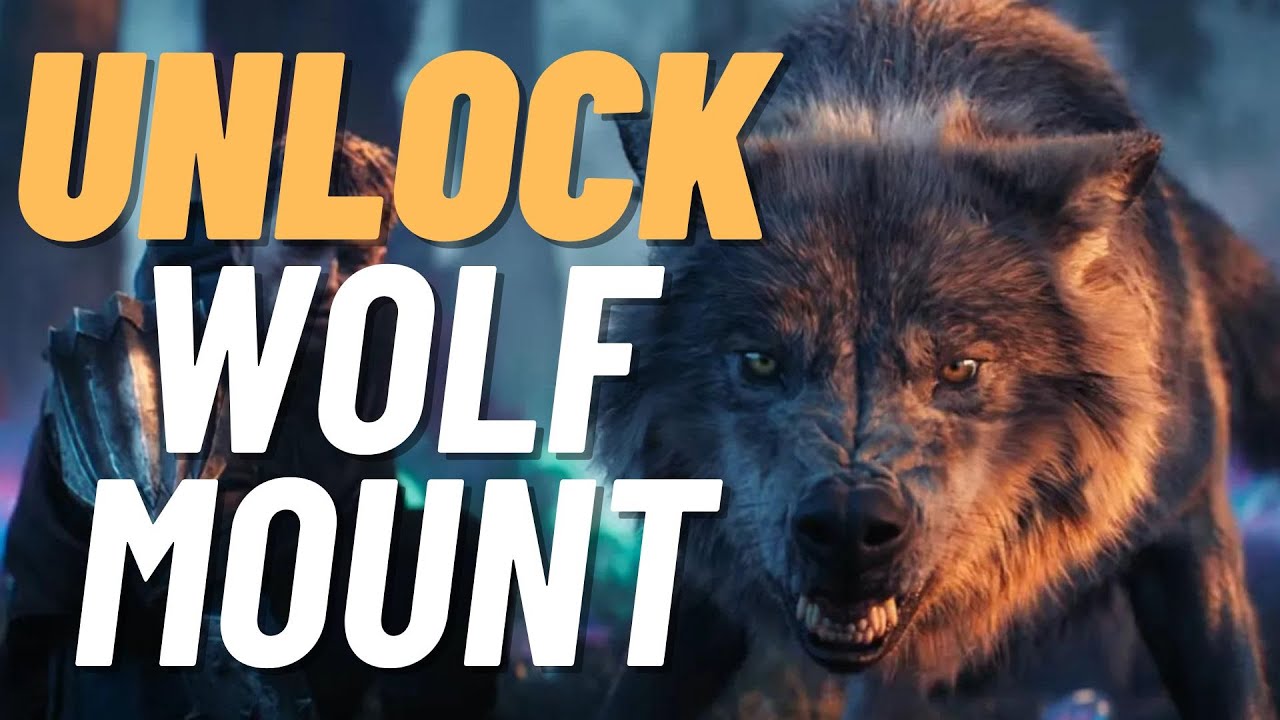 New World How to Unlock Wolf Mount | Mount Quests - YouTube