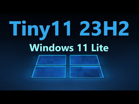 Установка и обзор Tiny11 23H2 облегченной Windows 11 - YouTube