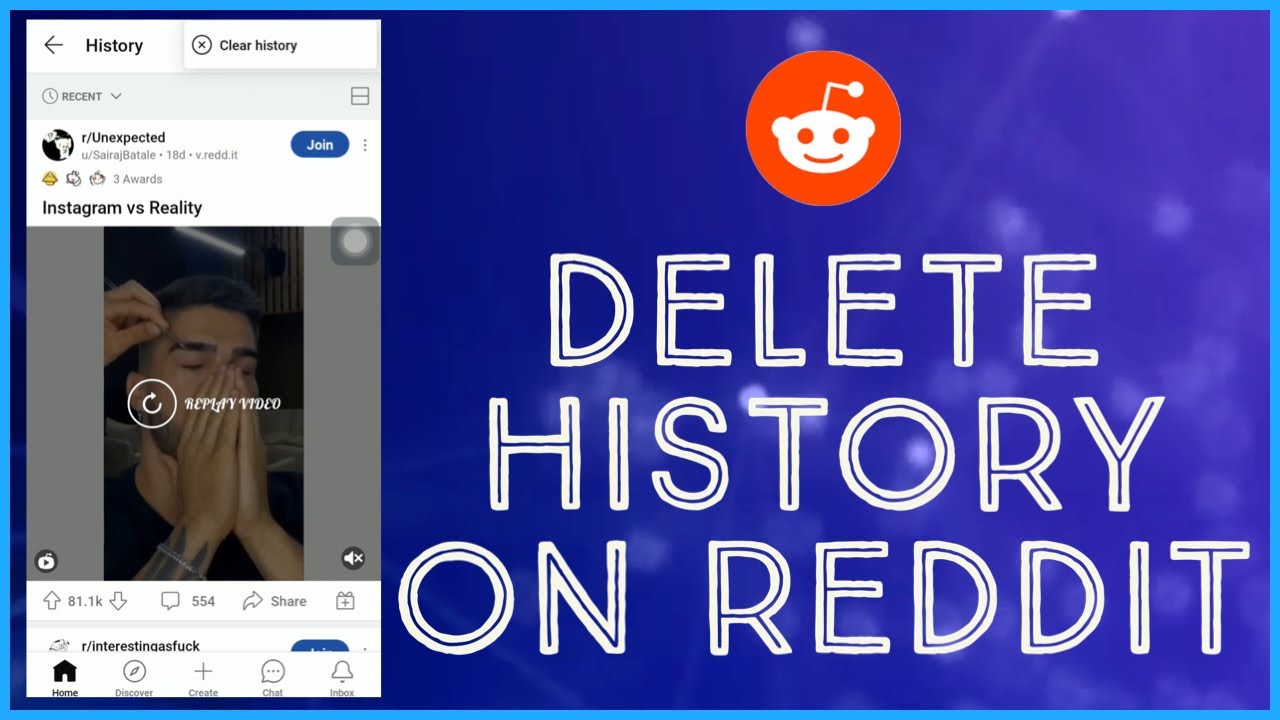 Clear Reddit History: How To Delete History on Reddit App 2023? - YouTube