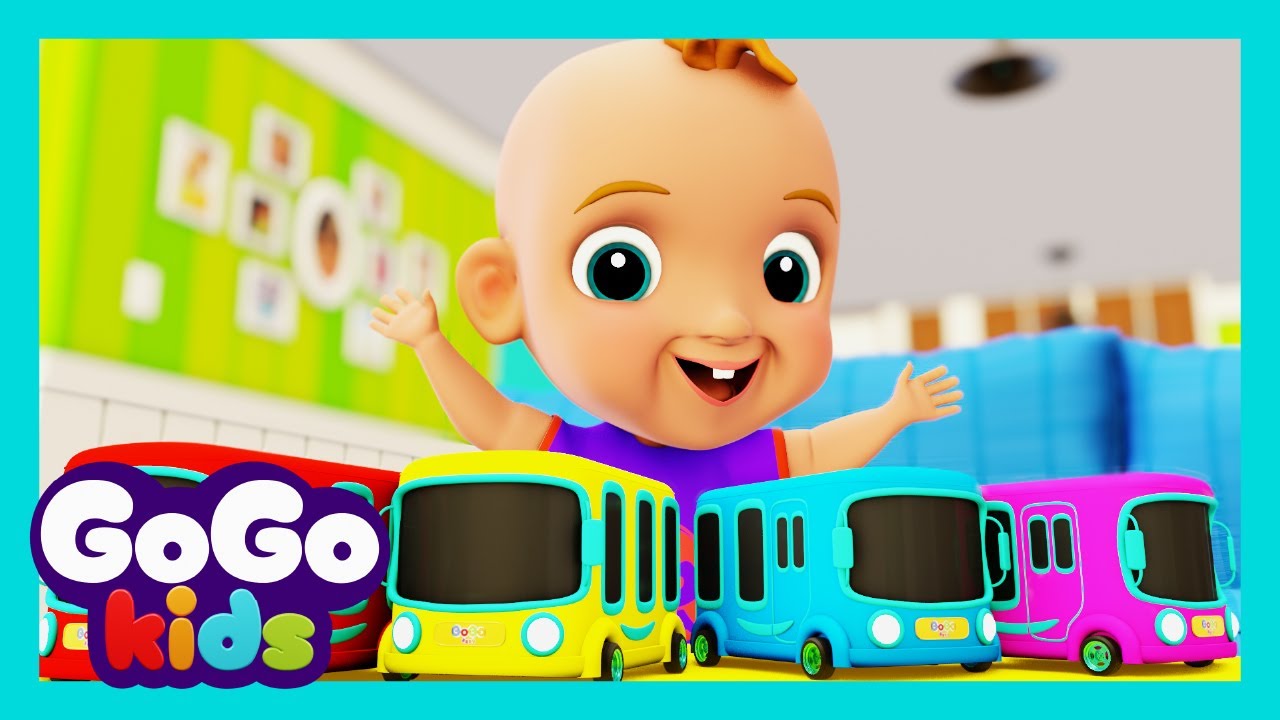 🚌 Diez Pequeños Autobuses 🚌 | GoGo Kids en Español - Canciones ...