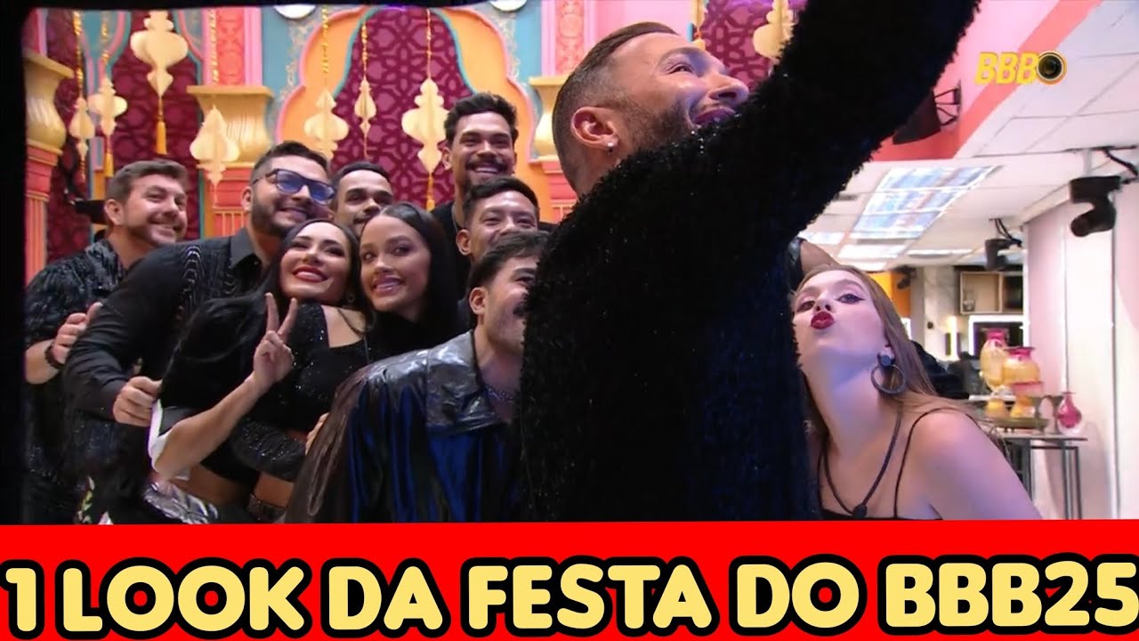 BBB25 | LOOKS DOS HOMENS PARA A PRIMEIRA FESTA DO BBB25 - YouTube