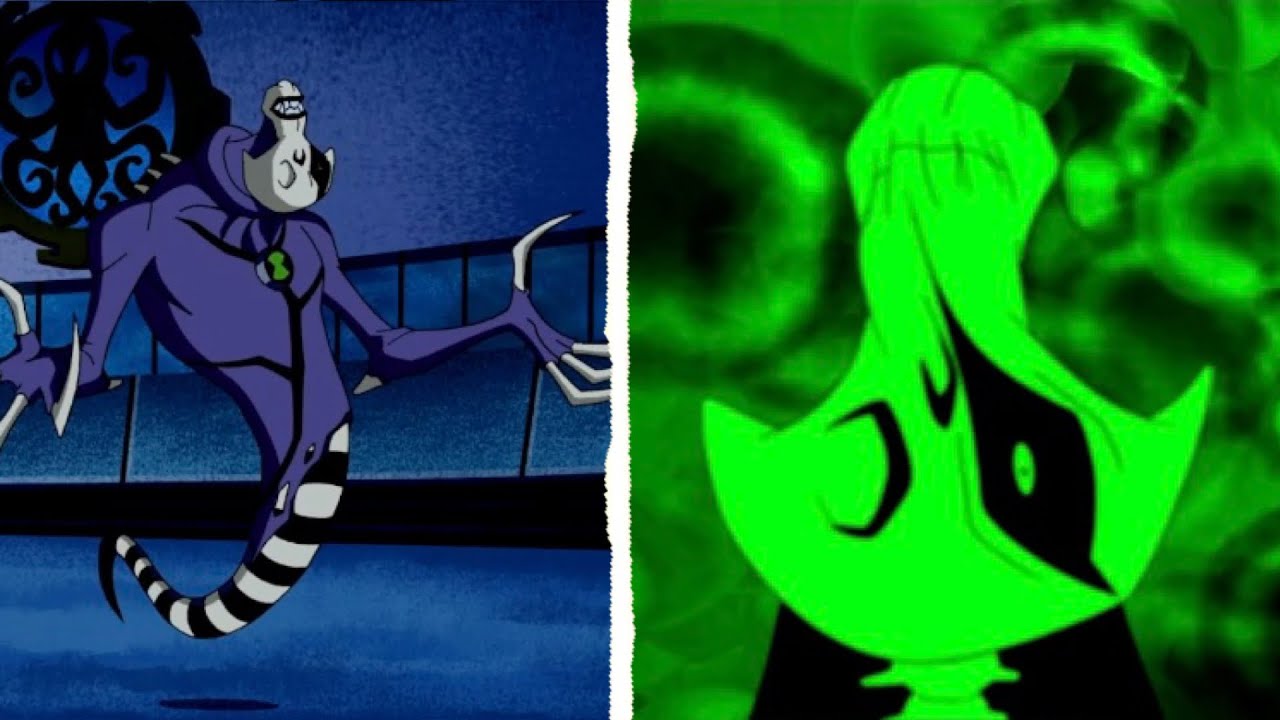 Ben 10: Alien Force | Ghostfreak Transformation - YouTube