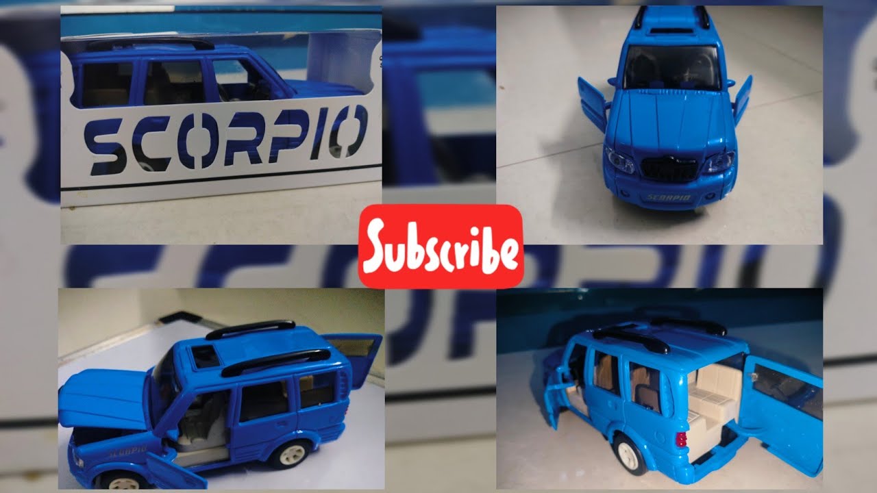 Unboxing of Scorpio Diecast Model Car| #unboxing #diecastcars # ...