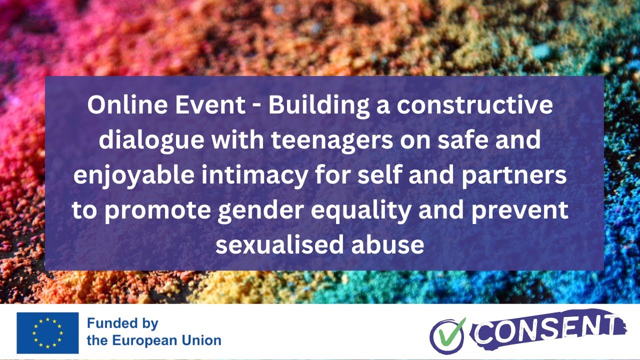 Online Event: Building a constructive dialogue with teenagers on safe ...