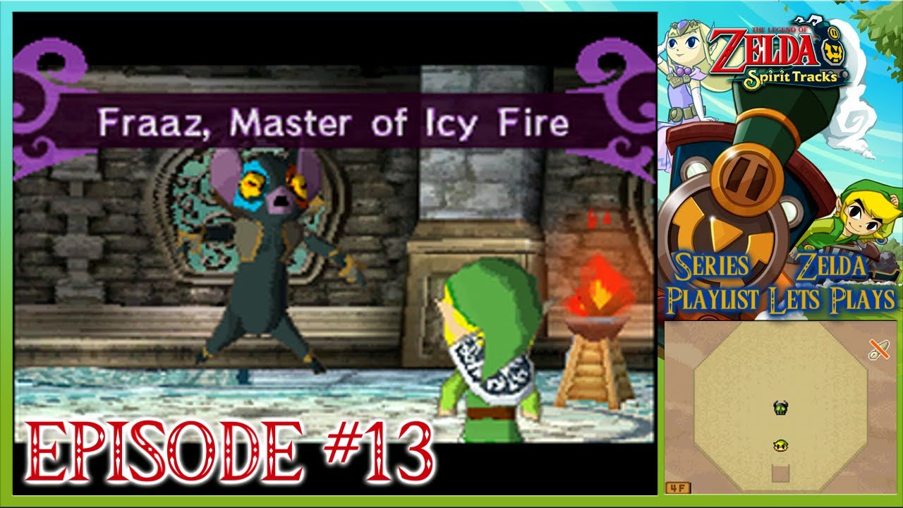 The Legend Of Zelda: Spirit Tracks - Fraaz, Master Of Icy Fire ...