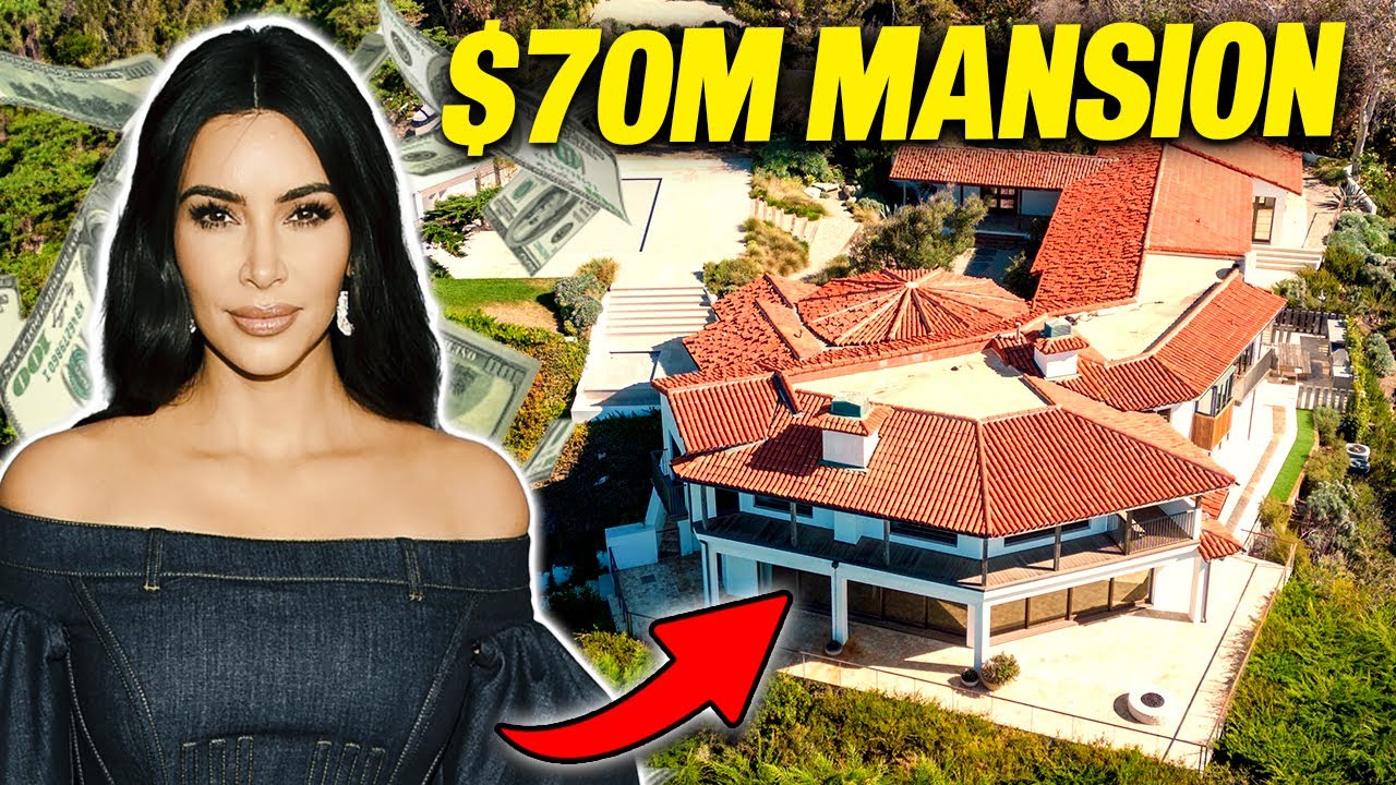 Kim Kardashian Gives a Sneak Peek Inside Her $70M Ocean Front Mansion ...