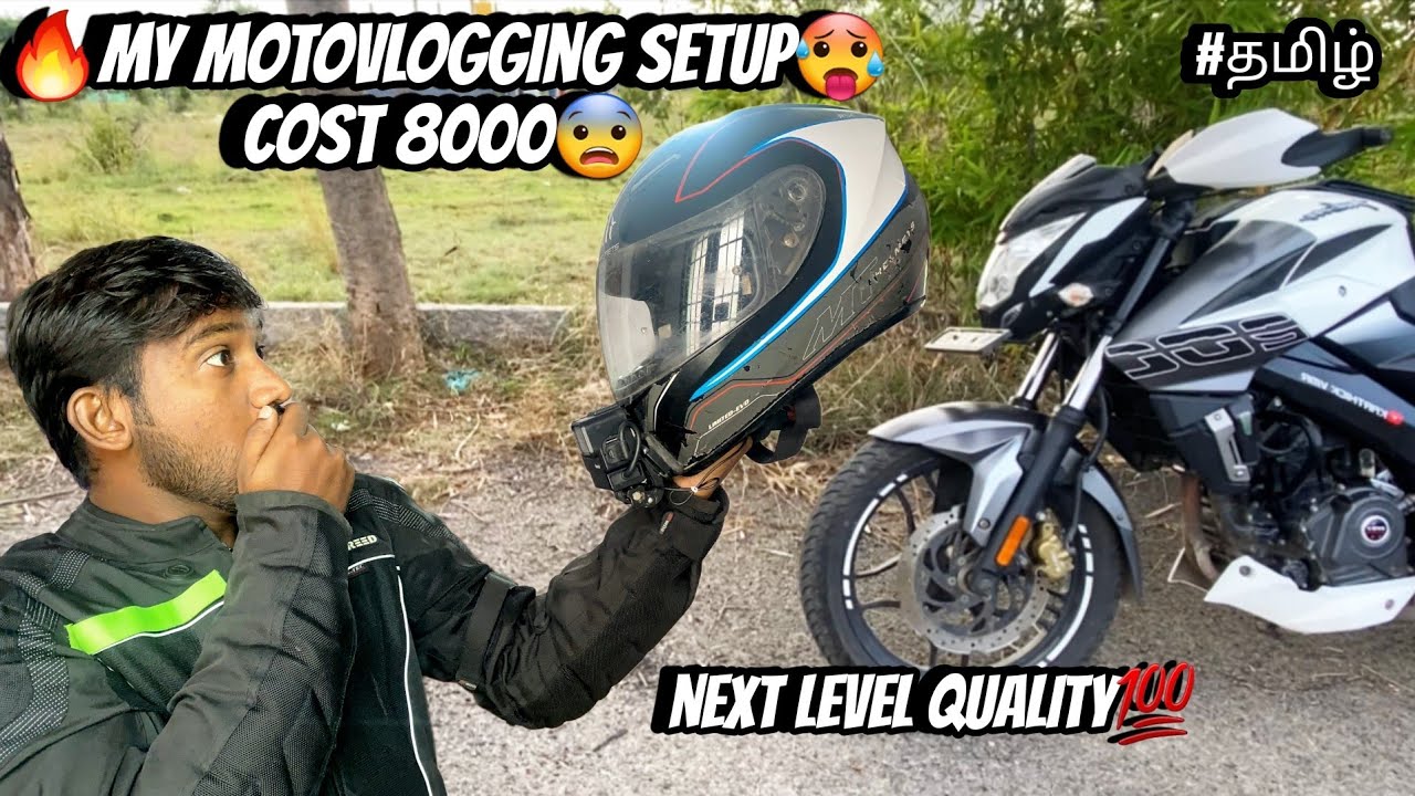 🔥Motovlog setup: For Next Level content🥵| Ultimate Audio Quality💯| Mic setup |Tamil | vmr # ...
