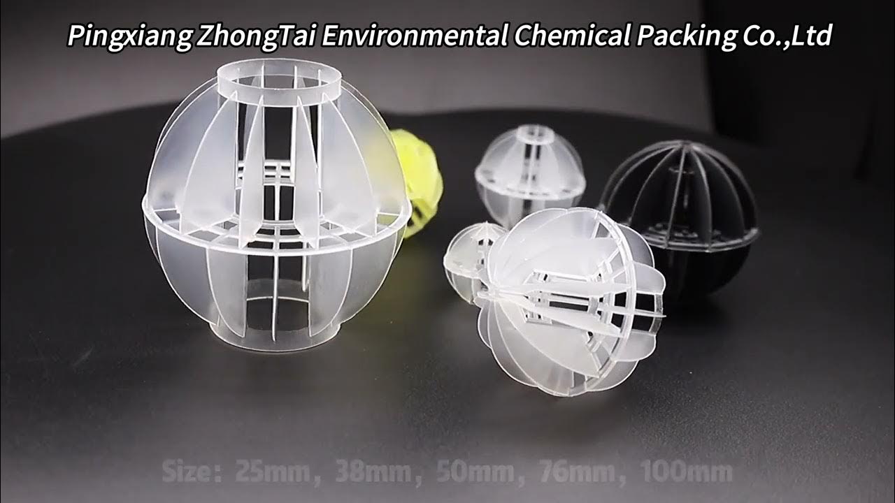 PP 25mm 50mm CPVC RPP PVC PE PP polyhedron hollow ball for water ...