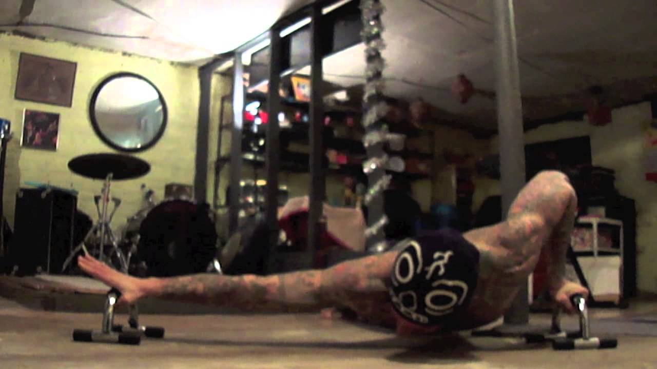 Danny Kavadlo Basement Workout - YouTube