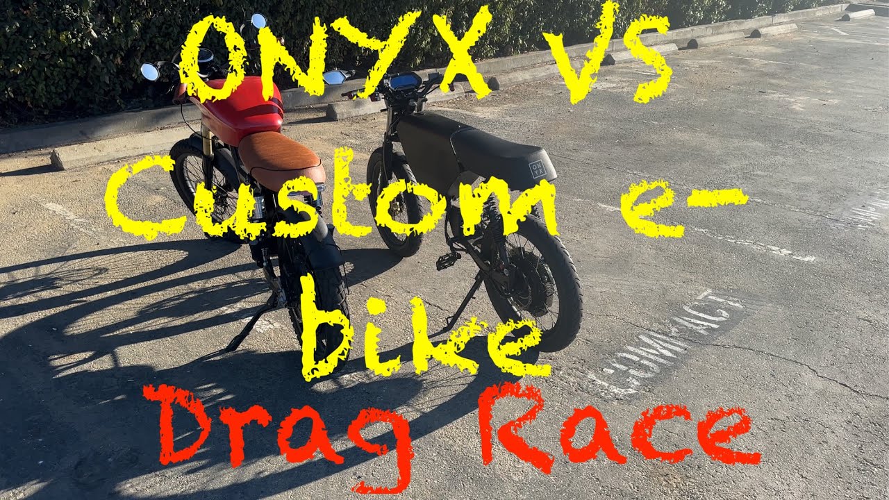 Maxed Out 72V Onyx vs Custom qs273 96v E-Bike – Drag Race! - YouTube