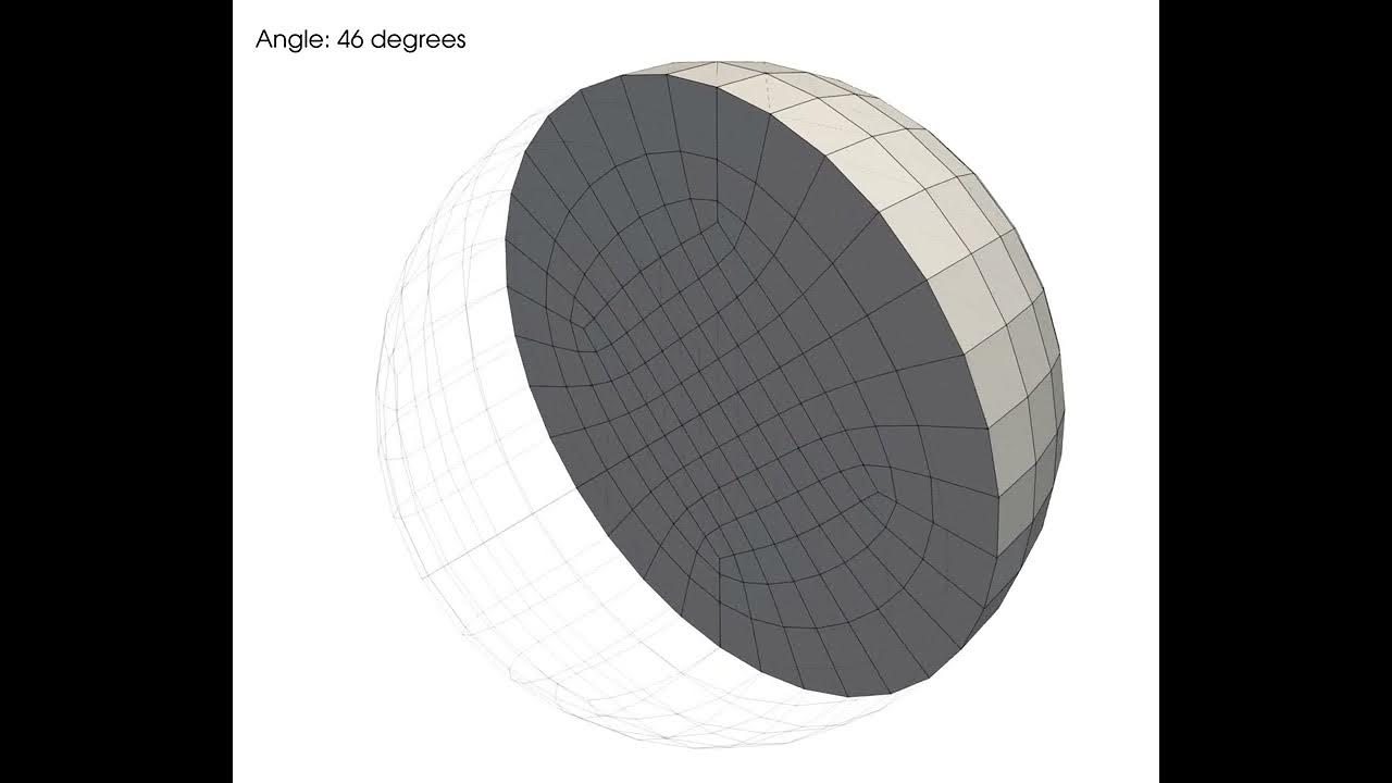Rigid body rotation of a sphere (rotatingSphere) - YouTube