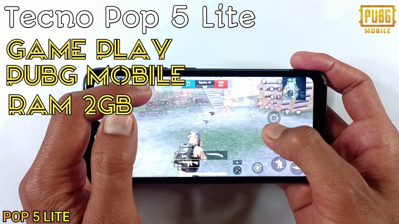 Tecno Pop 5 Lite Game Play | Pubg Mobile, Gyro Test And Graphics Test ...