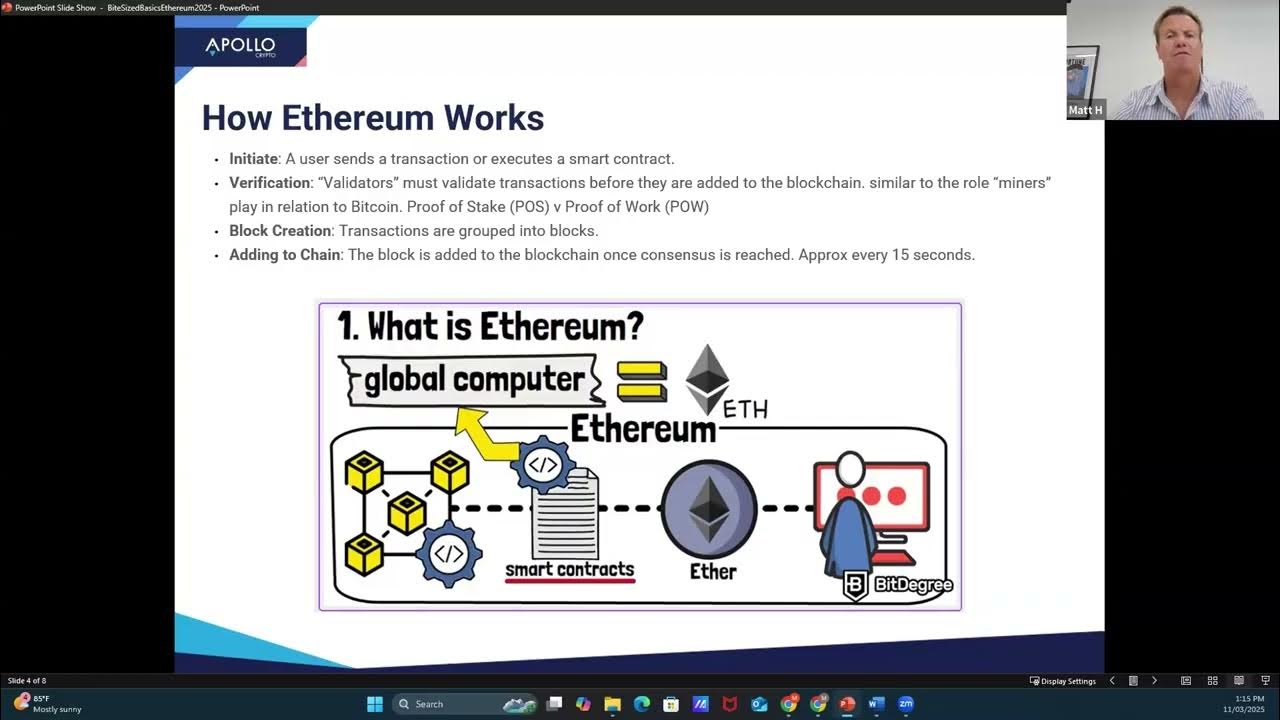Bite Sized Basics: Ethereum - YouTube