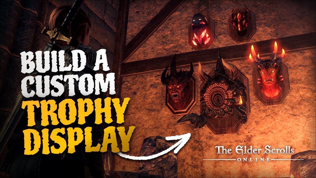 Make the Perfect Trophy Wall for your ESO Home - YouTube