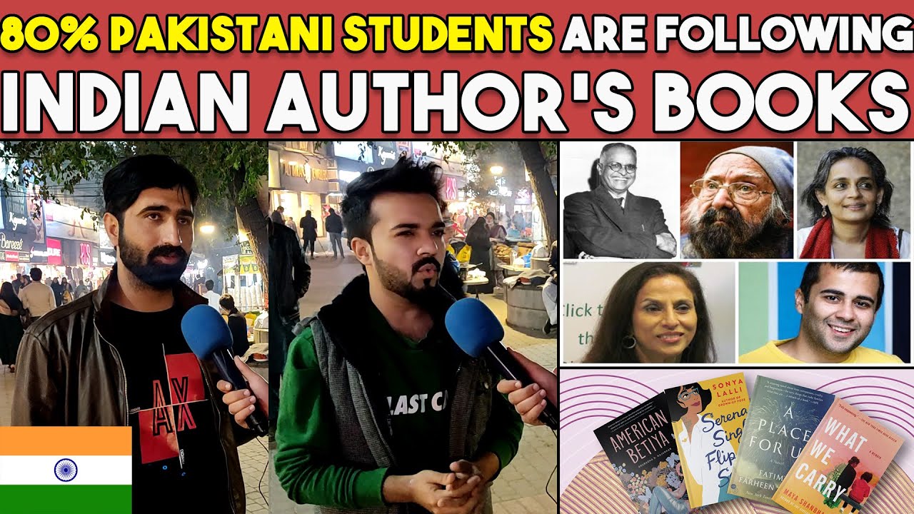 80% Pakistani Students Are Following INDIAN Author's Books | Pakistani ...